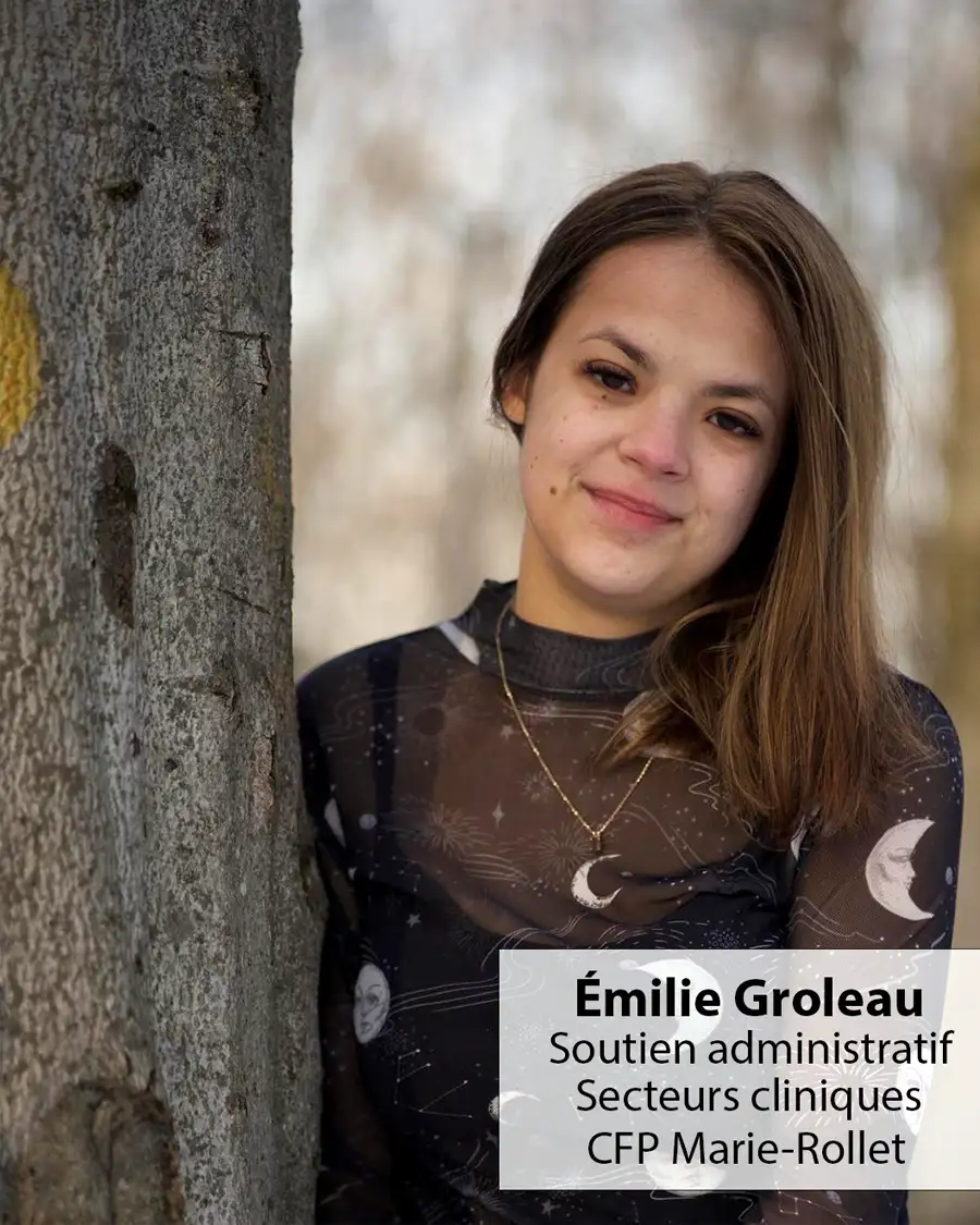 Émilie Groleau - Centre de formation professionnelle Marie-Rollet